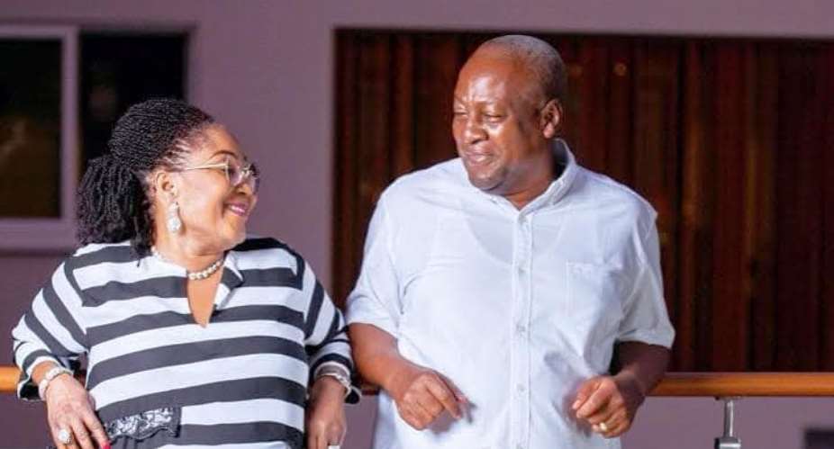 President Mahama celebrates wife Lordina on her birthday