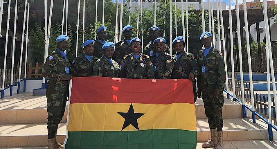 Ghanaian Peacekeepers Celebrate National Day While Deployed In Western ...