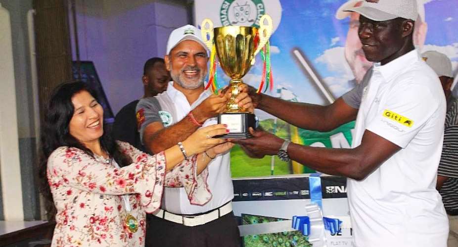 Issah Lasina wins 2023 Obuasi Captain's Prize Tournament