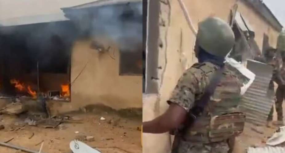 Bawku: How angry youth set fire to Majority Leader Mahama Ayariga’s ...