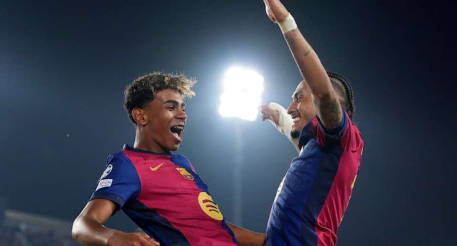 Champions League: Lewandowski, Yamal and Raphinha on target as ...