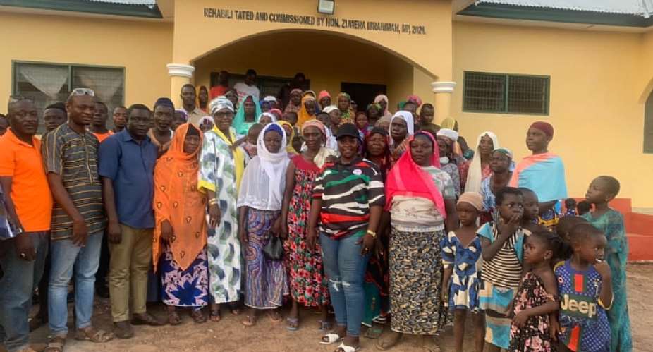 Salaga South MP rehabilitates, hands over abandoned Kalampor and ...