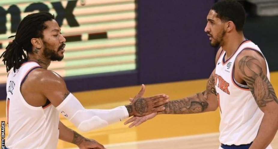 NBA: New York Knicks make play-offs for first time in eight years after ...