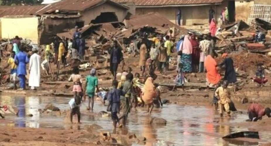 Death toll in central Nigeria flooding rises to 115