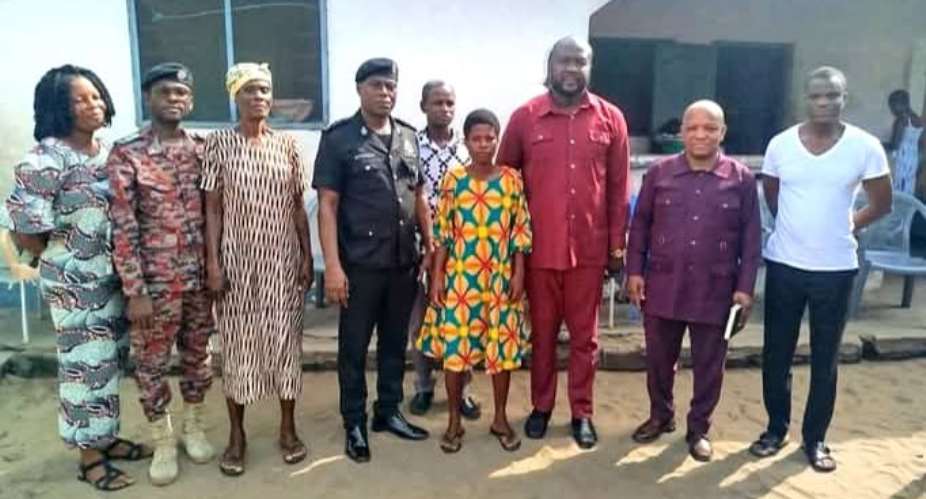 Keta MCE leads delegation to console family of missing boy