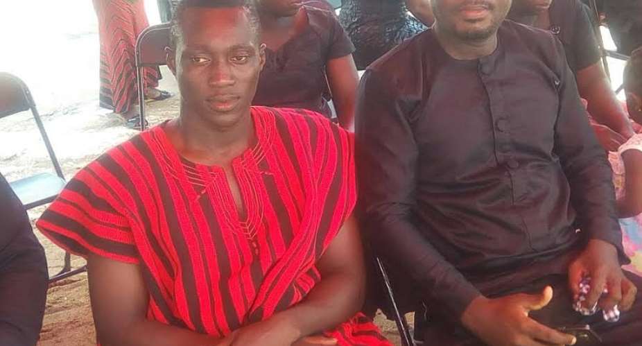 PHOTOS: Medeama defender Samuel Adade observes one-week of father's demise