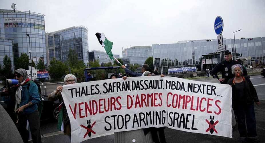 France bans Israeli offensive weapons from major defence show