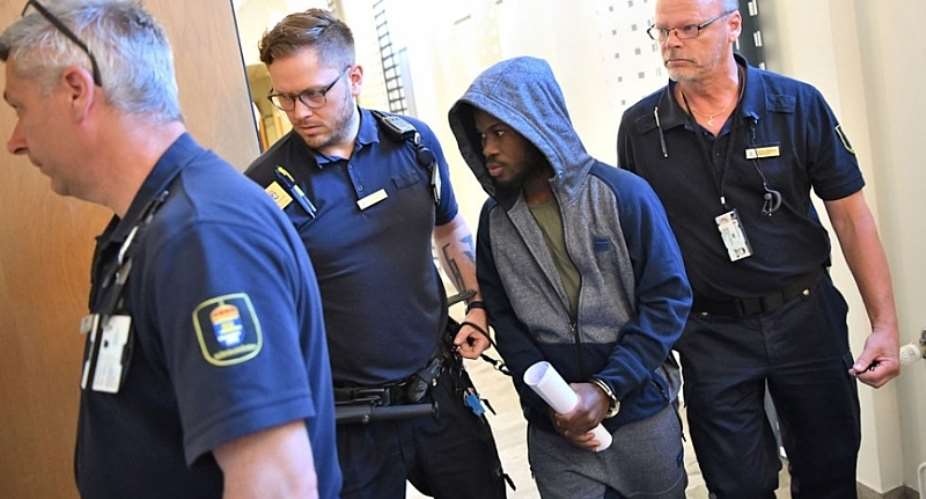 I received no support from Ghana FA whiles in prison in Sweden ...