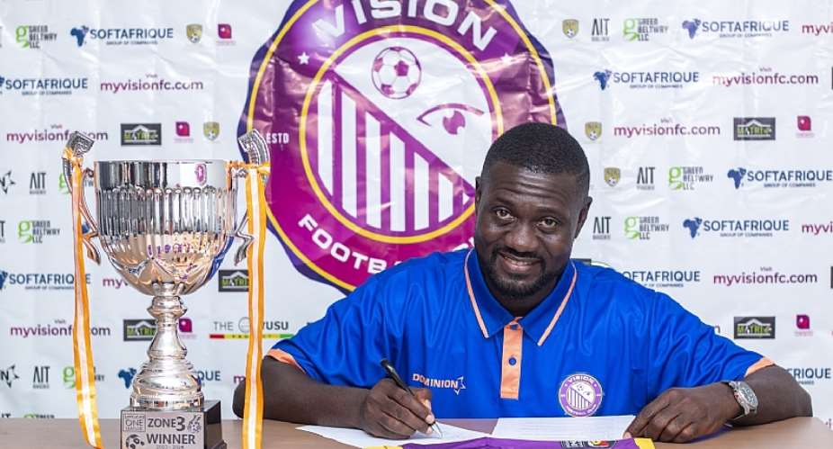 Vision FC announce Nana Agyemang as new head coach after Premier League ...