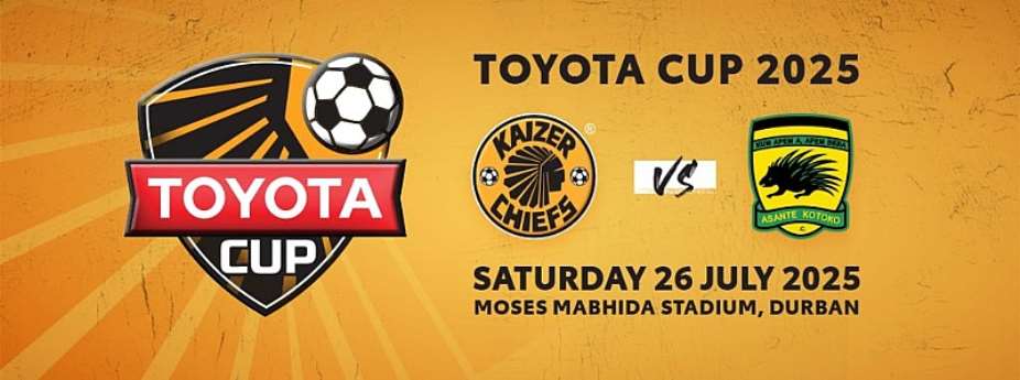Toyata Cup: Asante Kotoko to clash with Kaizer Chiefs in Durban on July 26