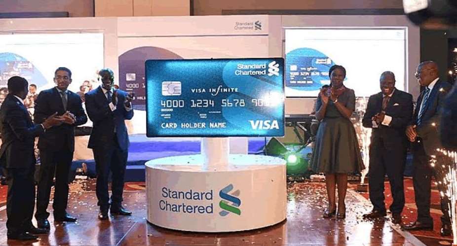 Standard Chartered Bank Ghana Limited launches credit cards