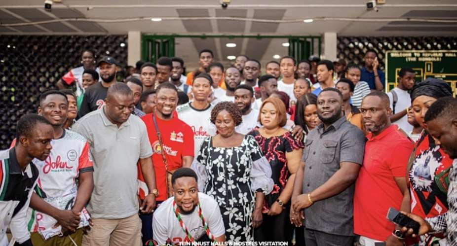 TEIN KNUST hosts door-to-door campaign with NDC dignitaries