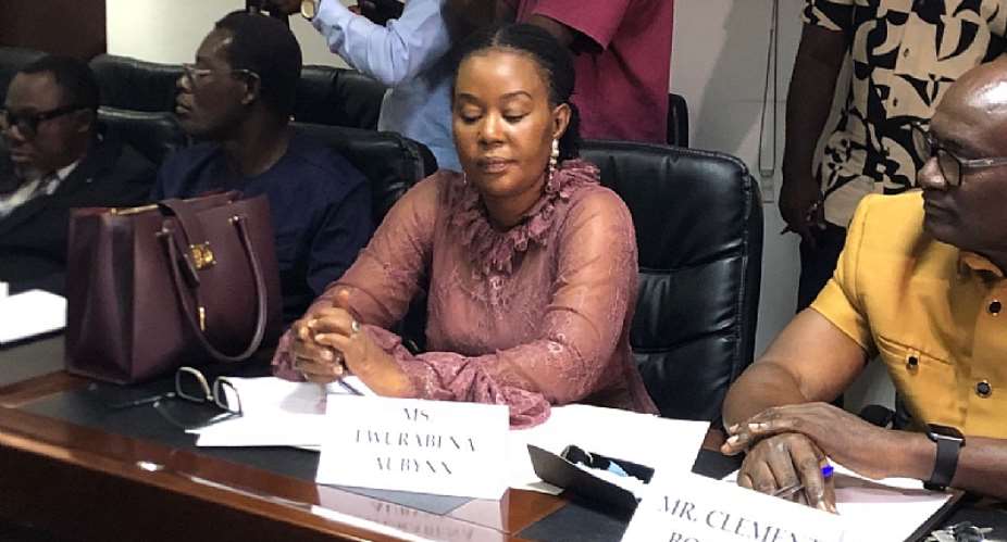 Ablekuma North MP Ewurabena Aubynn sworn in as Board member of Ghana ...