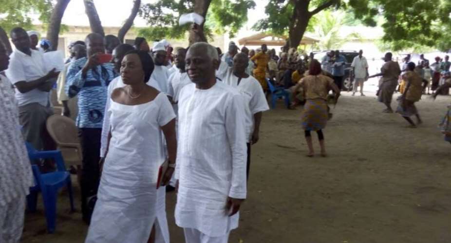 Lawyer Tsatsu Tsikata Celebrated At Home