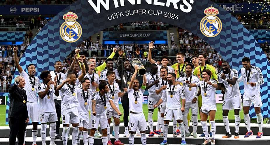 Kylian Mbappe scores on debut as Real Madrid beat Atalanta win Uefa Super Cup