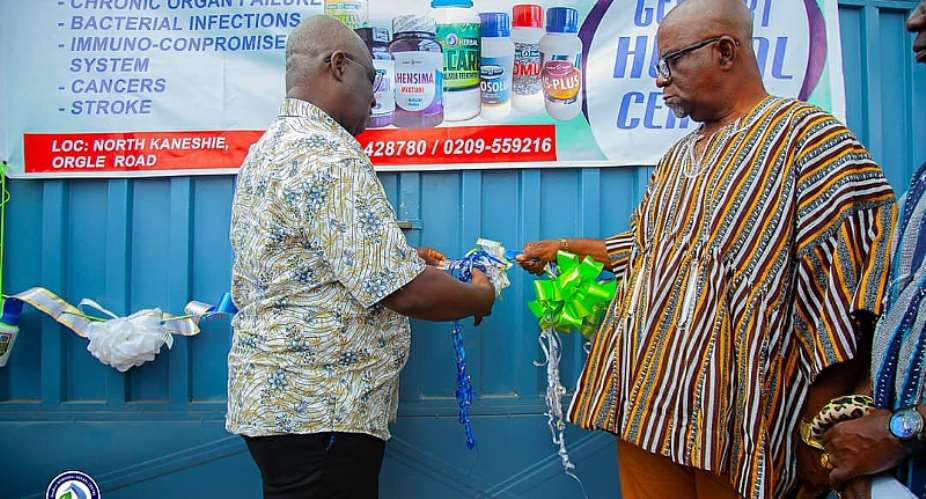 GeoBert Memorial Herbal Centre inaugurates new factory in Assin Foso