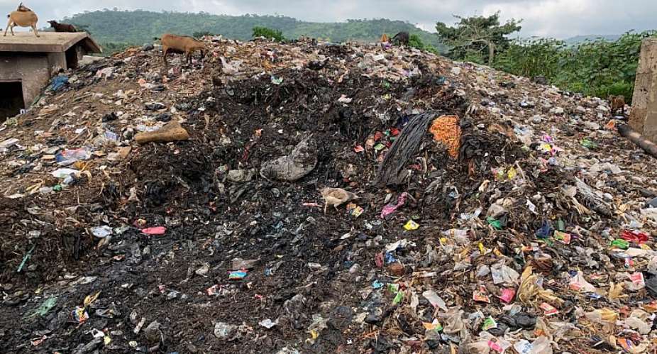 Sanitation: Nsuta-Kwamang Beposo MP clears 50-year-old dumping site