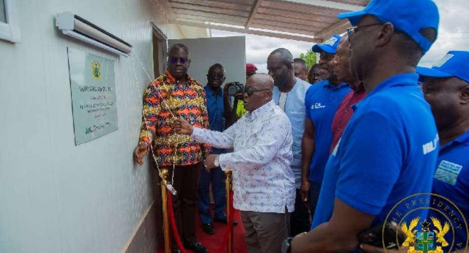 Akufo-Addo commissions 13mw Kaleo Solar Power Project