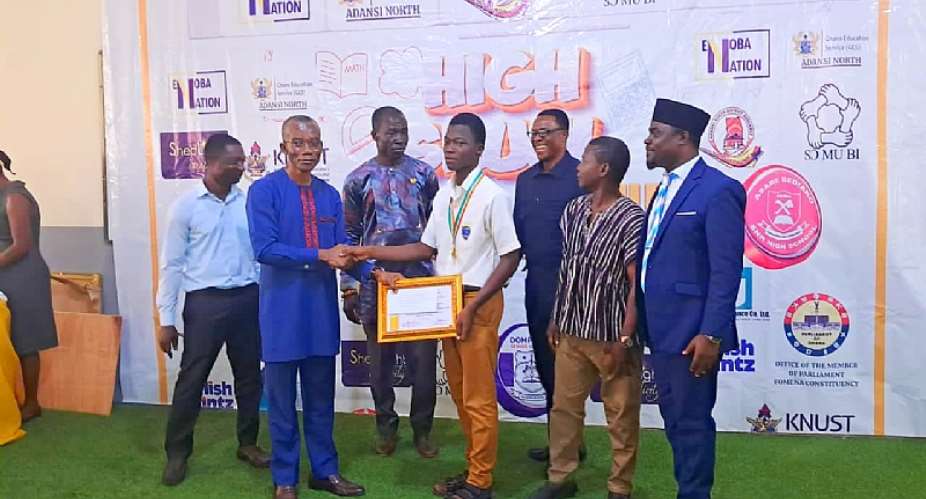 Ibrahim Mubarak Mpaya of Fomena Amass emerges winner of High Skuul ...