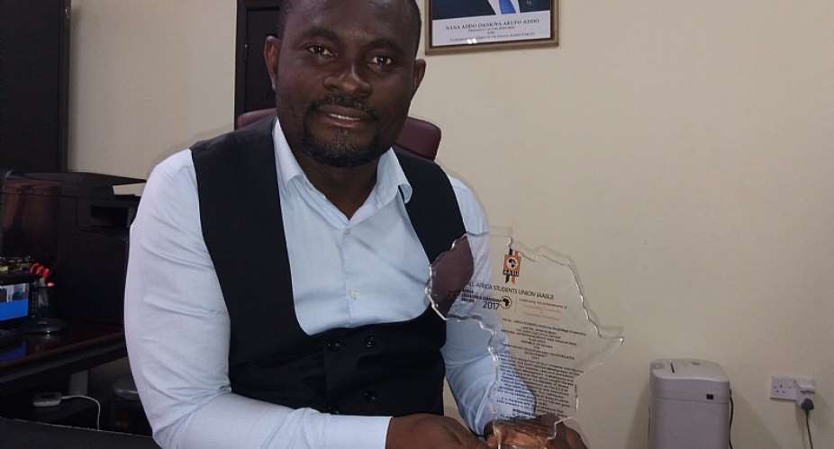 AASU Honours John Kumah At A Summit In Ghana