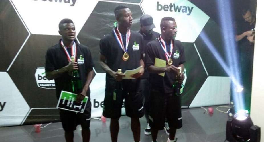 Obed Appiah Tops In 2017 Betway Talent Search