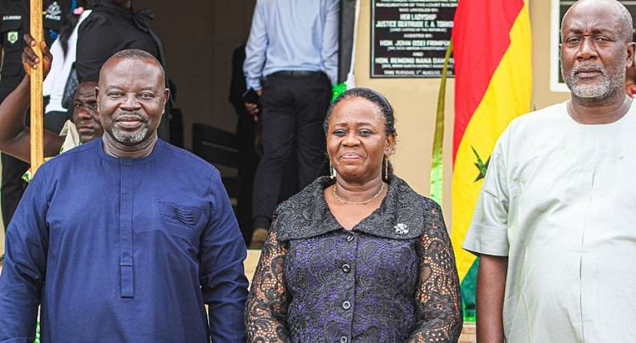 Abirem MP John Osei Frimpong inaugurates Circuit Court at New Abirem