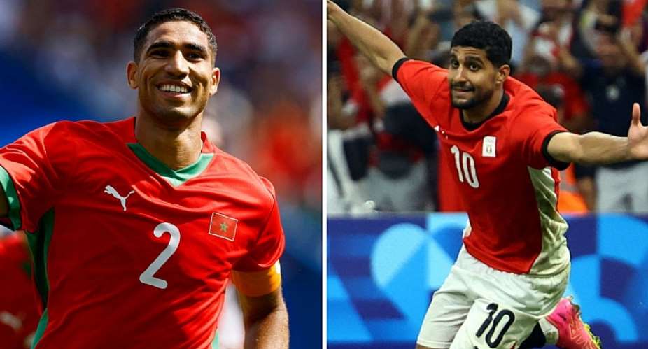Morocco and Egypt into Olympic football semi-finals