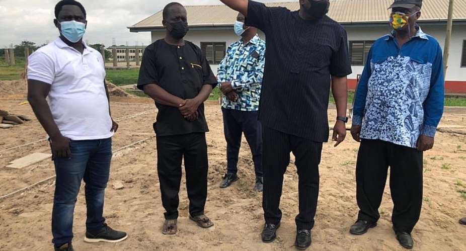 Adaklu MP, NDC Executives inspect projects in Constituency