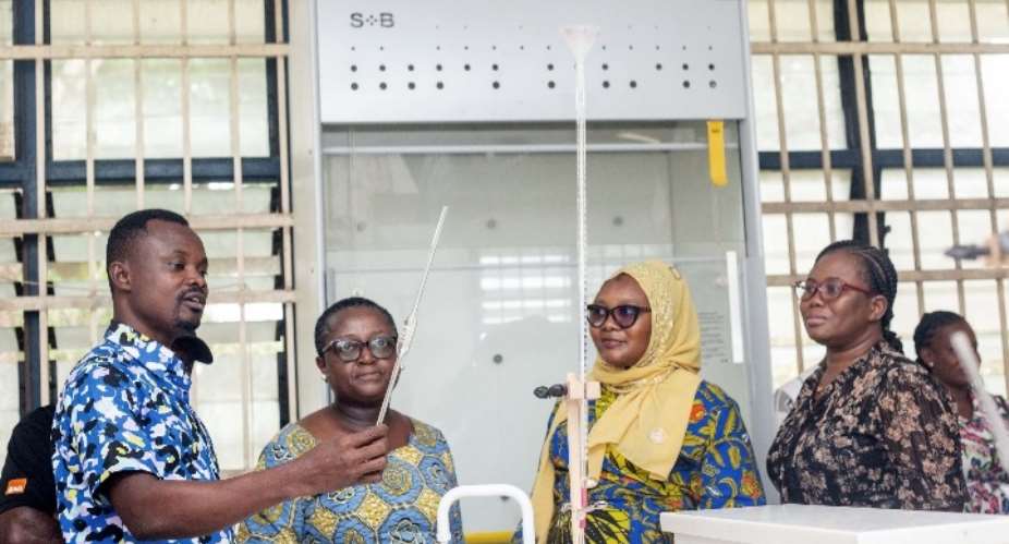 CAMFED Ghana donates STEM equipment to Asuansi Technical Institute and ...