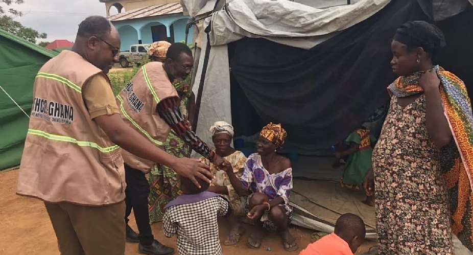 Gbenyiri conflict: Displaced persons at Sawla camp return home