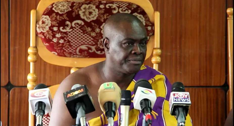 Dormaahene wages war on galamsey in Dormaa