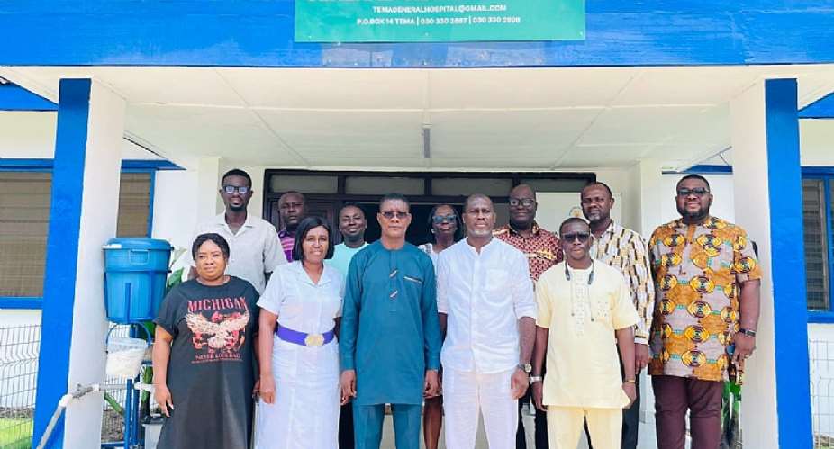 Tema East MP engages management of Tema General Hospital