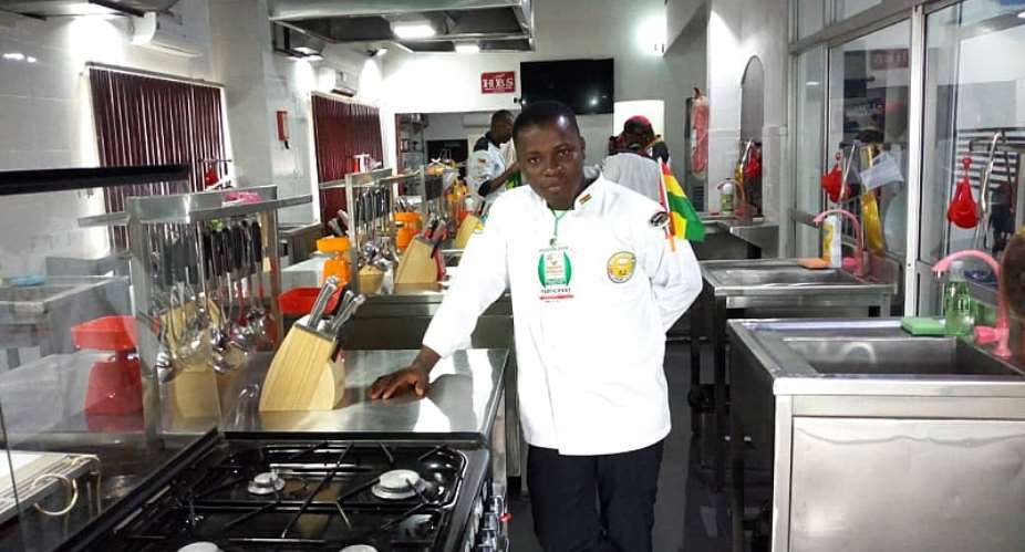 Chef Kofi Agyekum For Ghana At 2018 West Africa Food Festival