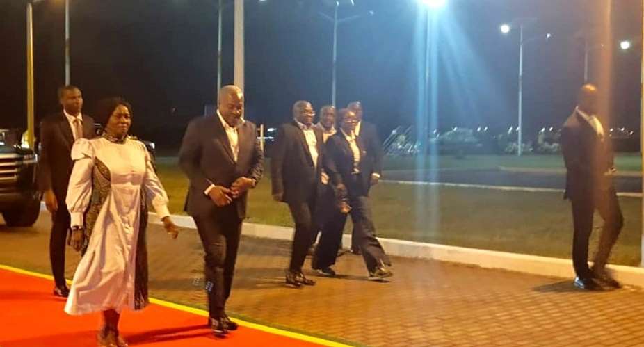 Mahama returns from UNGA80 Meeting in New York