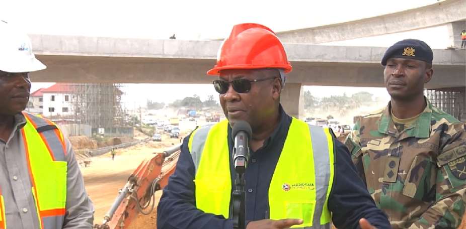 Complete Ofankor-Nsawam road by mid 2026 as promised – Mahama to ...