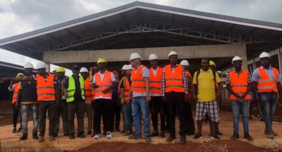 Agenda 111 hospital projects: Officials on monitoring tour in Volta and ...
