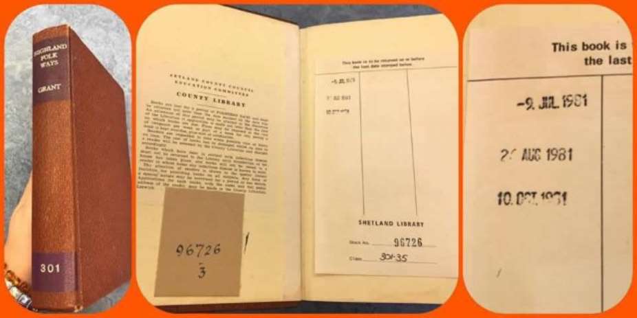 Overdue library book returned 36 years late