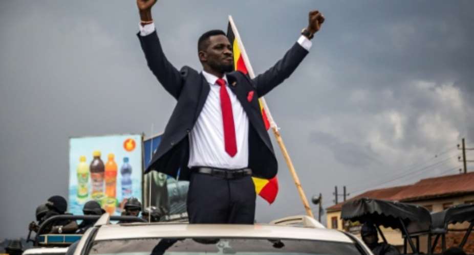 Huge crowds for Uganda's Bobi Wine in capital city campaign