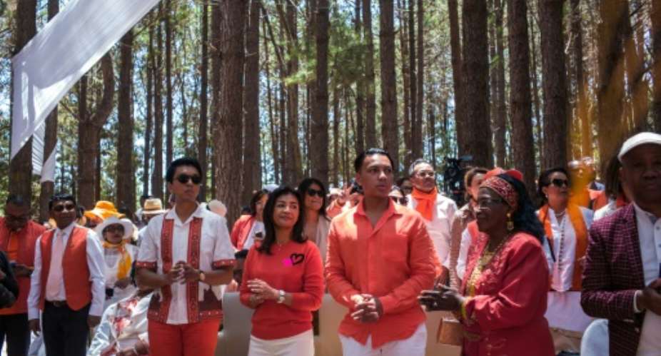 Madagascar president kicks off re-election campaign amid tensions