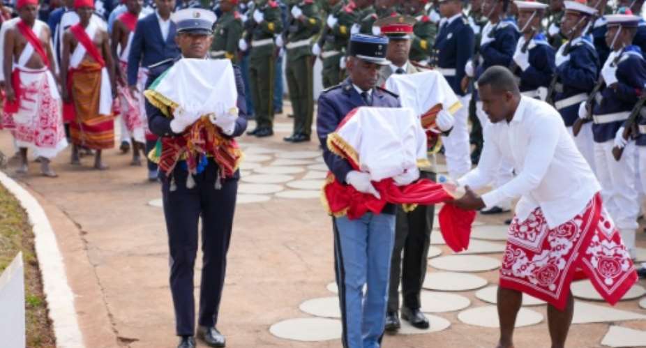 Madagascar receives skull of king beheaded by France