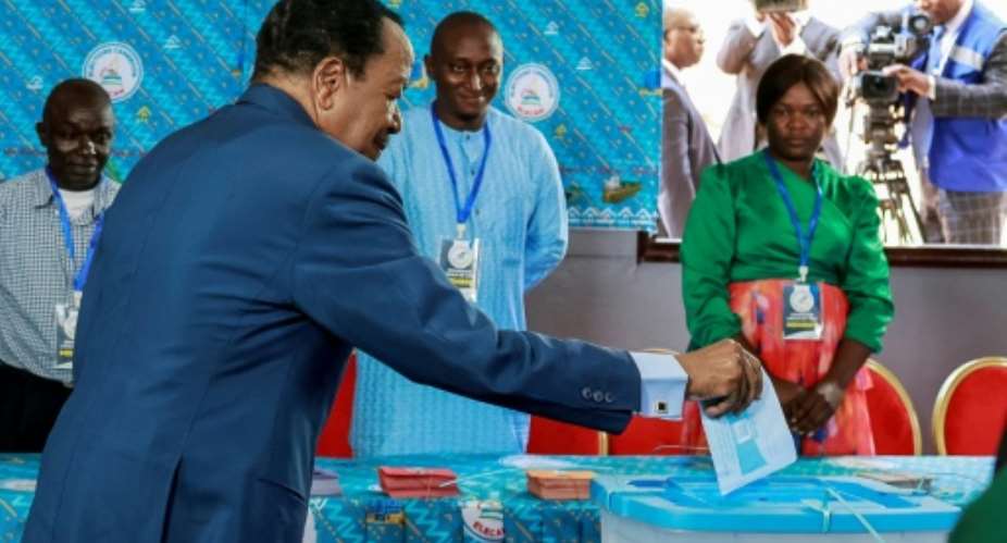 Cameroon's veteran leader Paul Biya wins controversial eighth term