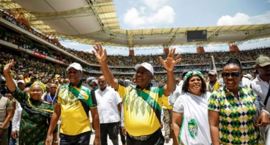 Ramaphosa rallies S.Africans for votes after 30 years of ANC rule