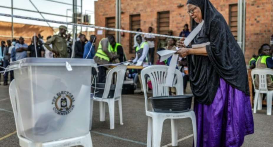Uganda opposition says voting deliberately delayed amid internet blackout