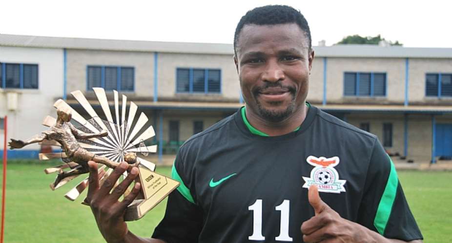 Christopher Katongo is voted BBC African Footballer 2012