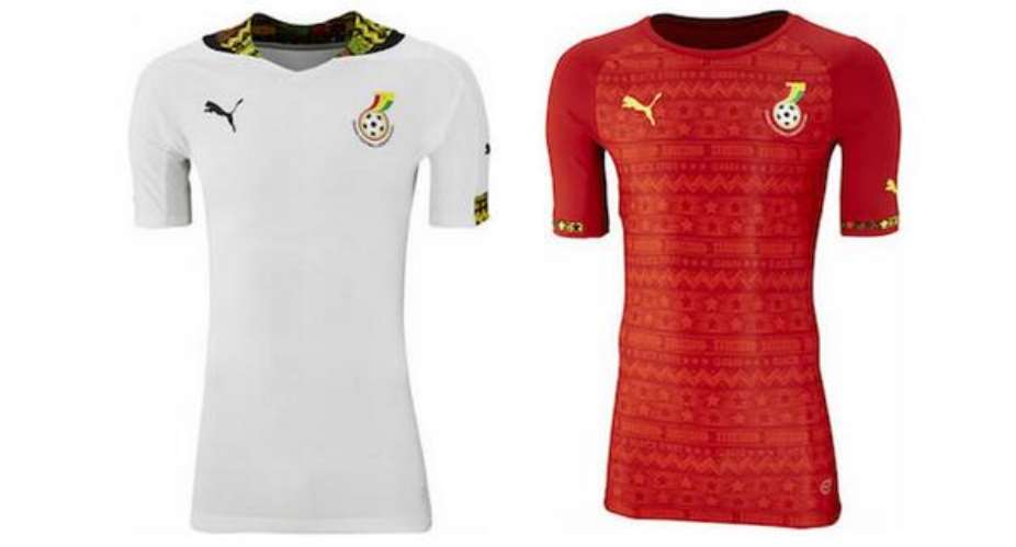 PHOTOS: Puma unveils new Ghana kit