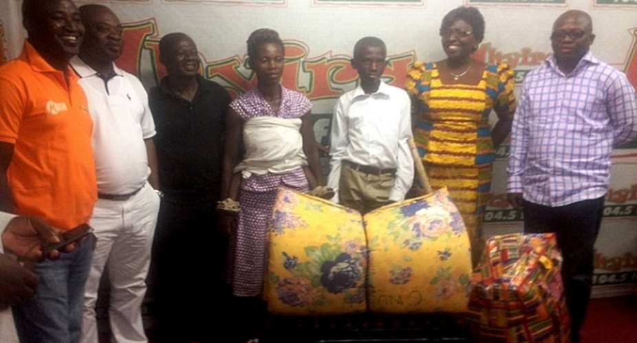 15 year-old aspiring judge begins journey as Nhyira Fm provides lifeline