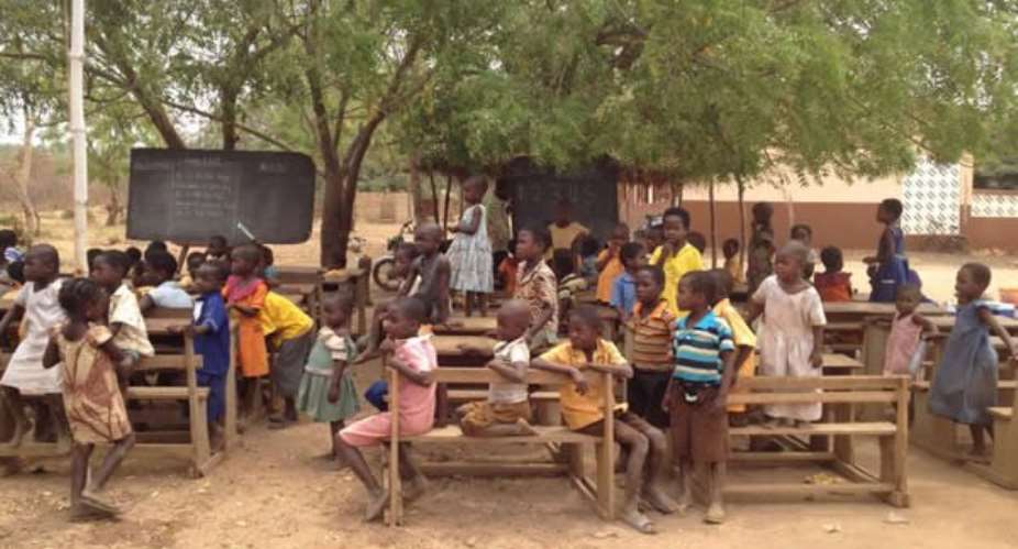 Schools under trees: NGO cuts sod to begin classroom blocks in Asuogyaman