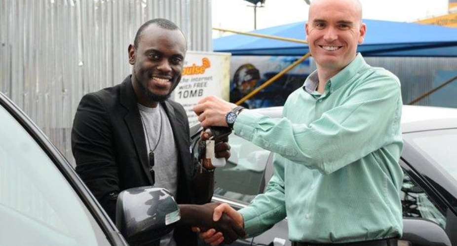 Photos: Top Three Finalists Of MTN Project Fame Season 5 Receive Car Prizes