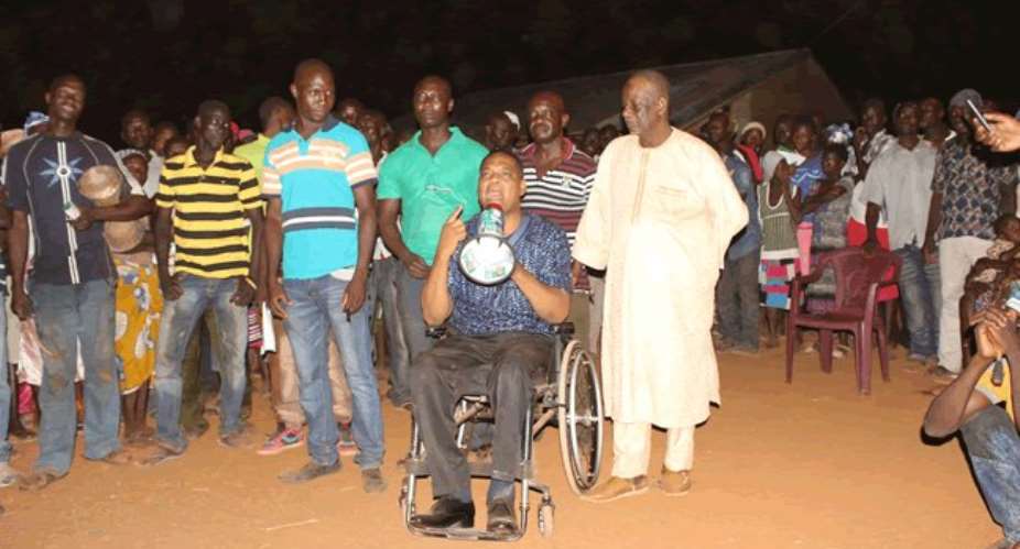 Agric is key- Greenstreet tells Sandema voters