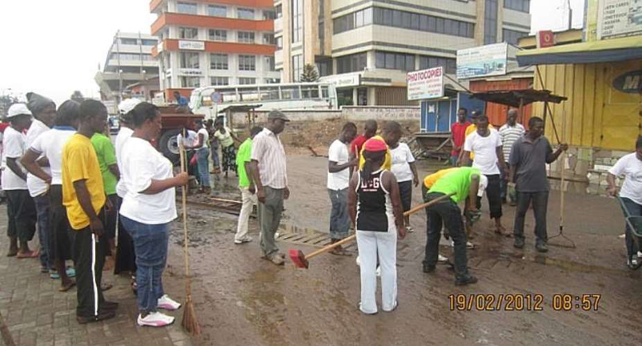 South Ghana Conference of SDA organises massive clean-up in Accra